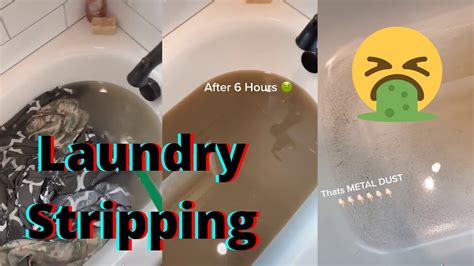 TikTok Laundry Stripping Videos Compilation Part 4 YouTube