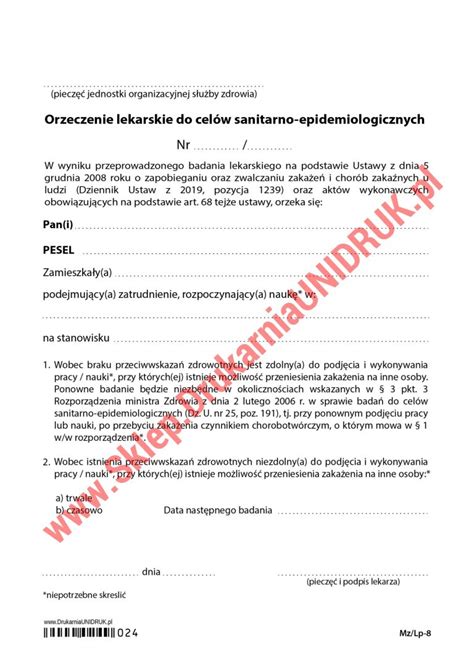 Druki Medyczne Twoja Drukarnia Uni Druk