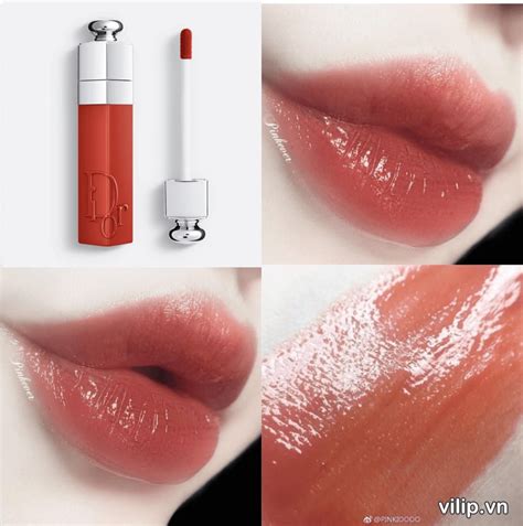 Son Dior Addict Lip Tattoo 421 Natural Tea New 2022 Màu Cam Đất