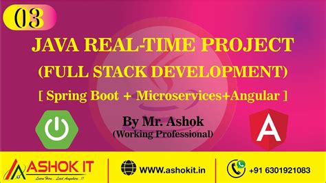 Java Real Time Project Session 03 Ashok IT YouTube
