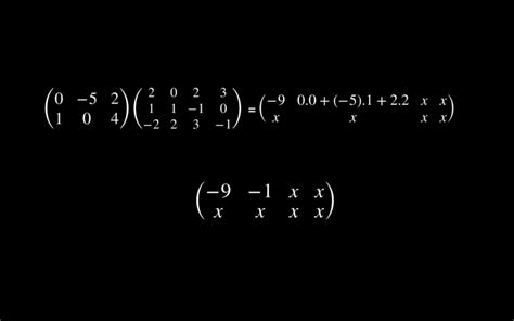 Cómo Se Multiplican Matrices