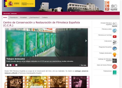 Cinedocnet es Patrimonio fílmico Documentación investigación gestión