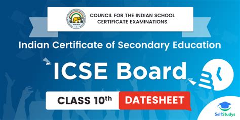 Class Icse Board Exam Date Sheet Catlin Beverly