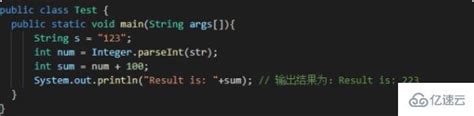 Java如何实现字符串转数字 编程语言 亿速云
