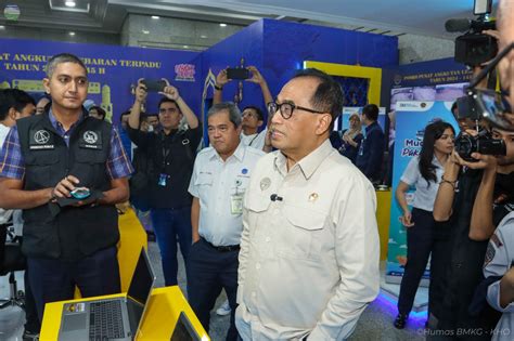 Posko Terpadu Angkutan Lebaran Dibuka BMKG Berikan Informasi Cuaca