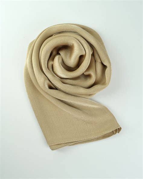 French Lilac Satin Hijab Ina Collection