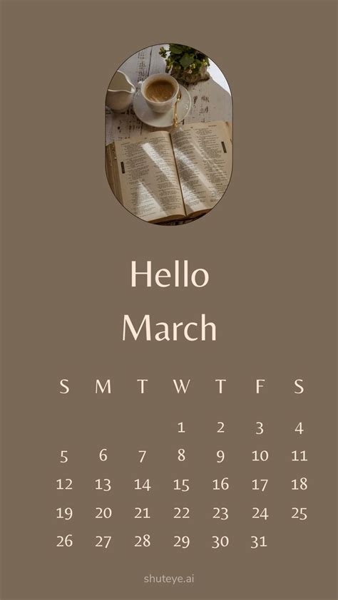100 Printable March Calendar Ideas Free Calendars 2023 ShutEye