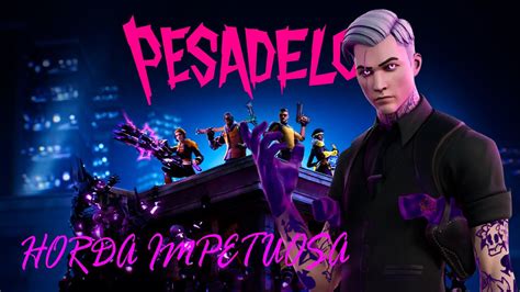 FORTNITE Modo Horda Impetuosa YouTube