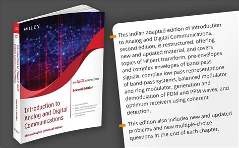 Buy Introduction To Analog And Digital Communications Ed An Indian