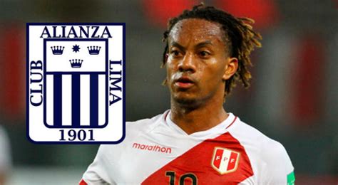 André Carillo jugará en Alianza Lima Lo último que se sabe sobre el