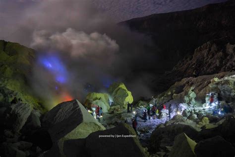 Ijen Blue Fire Trekking Tour From Bali All Included