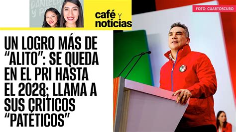 CaféYNoticias Un logro más de Alito se reelige para estar al
