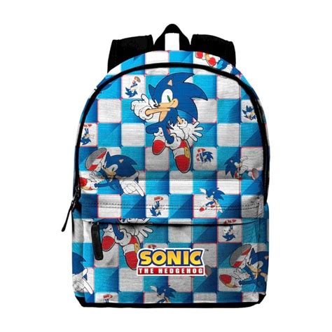 Mochila Escolar 41cm Sonic BLUE LAY Azul