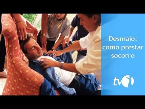 Desmaio saiba como prestar socorro a uma vítima YouTube