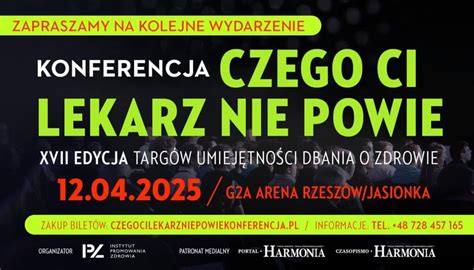 Strona G Wna Konferencja Czego Ci Lekarz Nie Powie