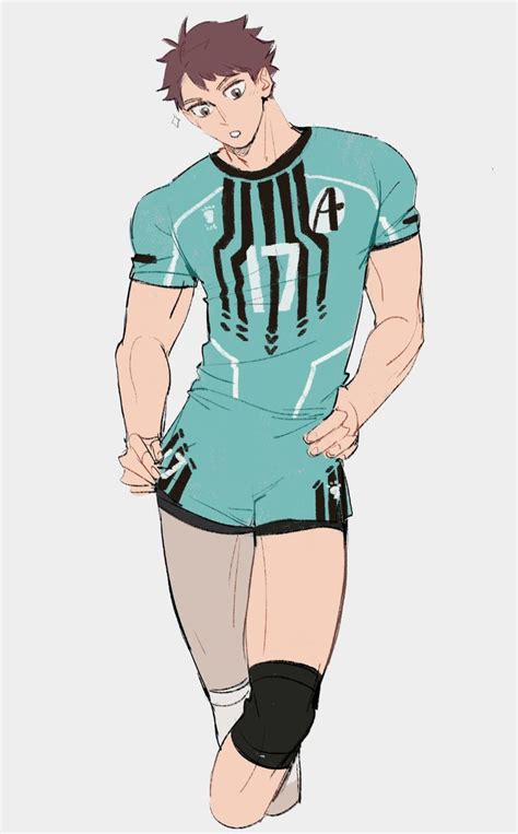 Oikawa Tooru Iwaoi Manga Art Anime Art Time Skip Volleyball Anime