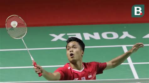 Hasil Indonesia Masters 2022 Anthony Ginting Jinakkan Tunggal Malaysia