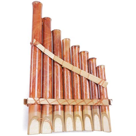 Flûte de Pan en Bambou Artisanale Peinte à la Main pour Débutants
