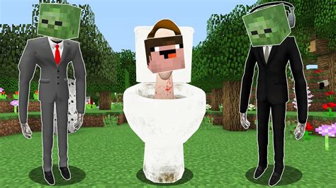 SKİBİDİ TUVALET KARAKTERLERİNE DÖNÜŞTÜK Minecraft YouTube