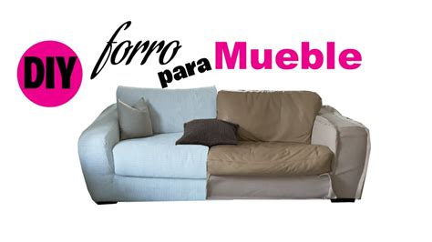 DiY Fundas Para Muebles A La Medida COMO HACER UN FORRO PARA MUEBLES