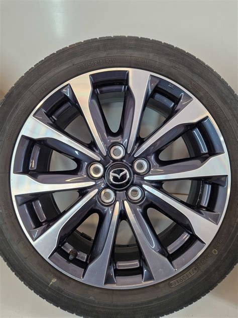 FELGI ALU 18 MAZDA 5x114 3 CX 3 CX 5 IDEALNE wysyłka Białystok