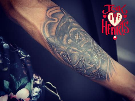 Details More Than 78 Panther Forearm Tattoo Latest In Cdgdbentre