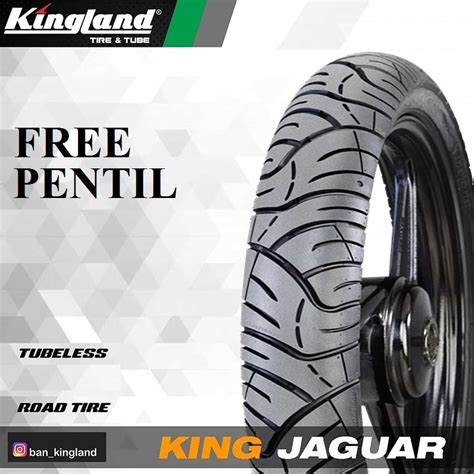 Jual Ban Motor Kingland Jaguar 120 70 17 Tubeless Free Pentil Ban Luar