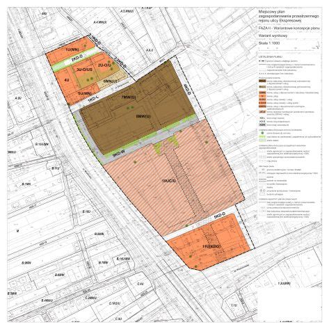 Projekt Miejscowego Planu Zagospodarowania Przestrzennego Rejonu Ulicy