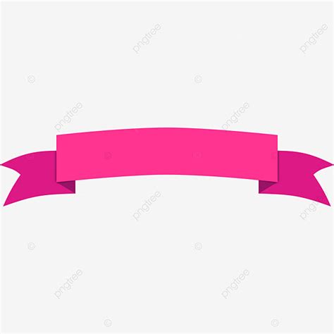 Pink Ribbon Banner Vector Art PNG Pink Ribbon Banner Pink Ribbon