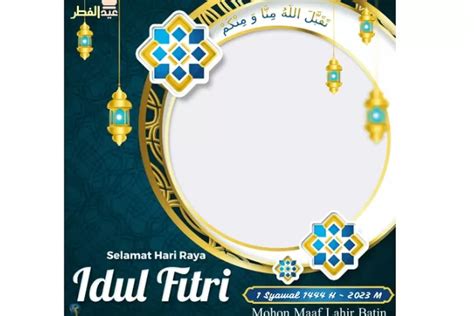 25 Link Twibbon Hari Raya Idul Fitri 2023 Desain Terbaru Dan Kekinian