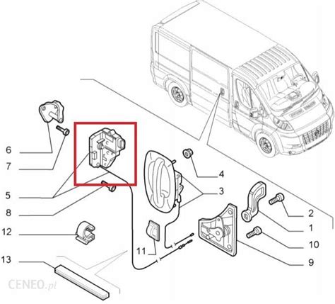 Fiat Oe Zamek Drzwi Bocznych Przesuwnych Fiat Ducato Opinie I