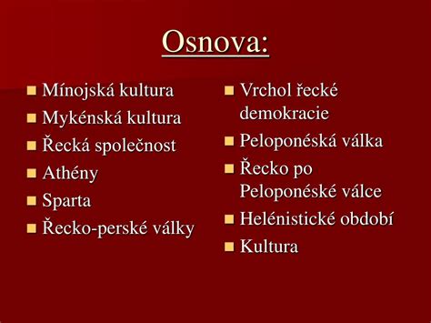 PPT Starověké Řecko PowerPoint Presentation free download ID 540191