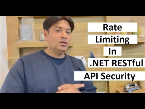 Rate Limiting ASP NET CORE RESTFUL API SECURITY YouTube