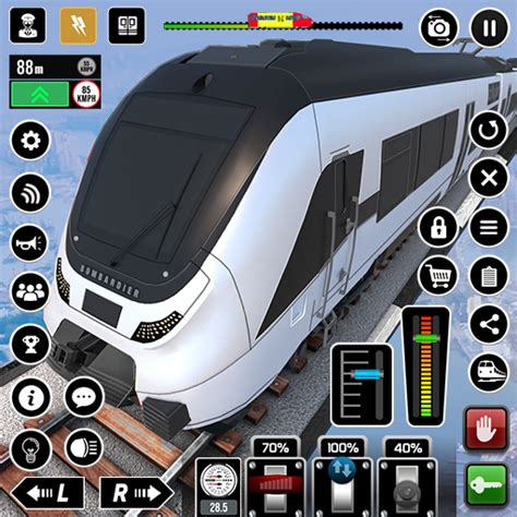 Railway Train Simulator Games Train Driver Simulator City Train Driving