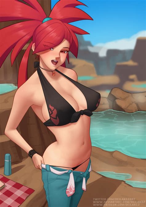 Flannery Pokemon And 2 More Drawn By Deilan12 Danbooru