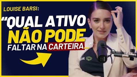LOUISE BARSI APONTA QUAL AÇÃO NÃO PODE FALTAR NA CARTEIRA DE AÇÕES EM