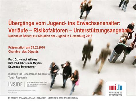 Berg Nge Vom Jugend Ins Erwachsenenalter Verl Ufe Risikofaktoren