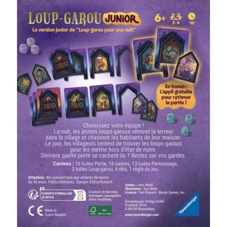 Loup Garou Junior Jeux de société Ludum fr