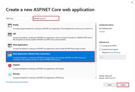 files and folders asp mvc core 3 0