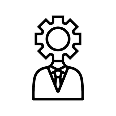 Icono De Vector De Gerente Vector Premium