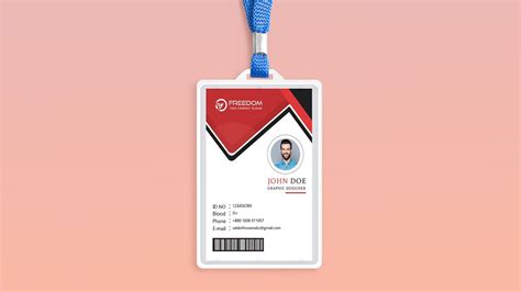 How To Make Creative Id Card Design In Photshop Youtube