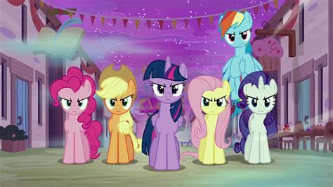 2619560 Safe Screencap Applejack Fluttershy Pinkie Pie Rainbow