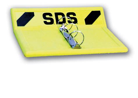 Sds Wall Station Material Safety Data Sheet Binder With Display