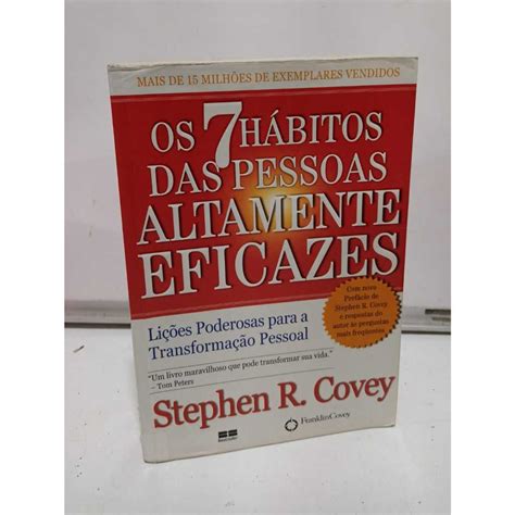 Livro Os 7 Hábitos das Pessoas Altamente Eficazes Leia a Descrição