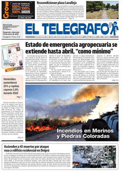 Edición 18 01 2023 Diario El Telégrafo