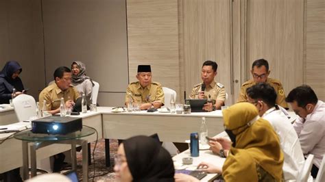Pj Bupati Bogor Melakukan Asistensi Teknis Revisi RTRW Bersama Ditjen