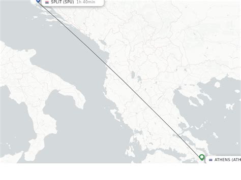 Direct Non Stop Flights From Athens To Split Schedules