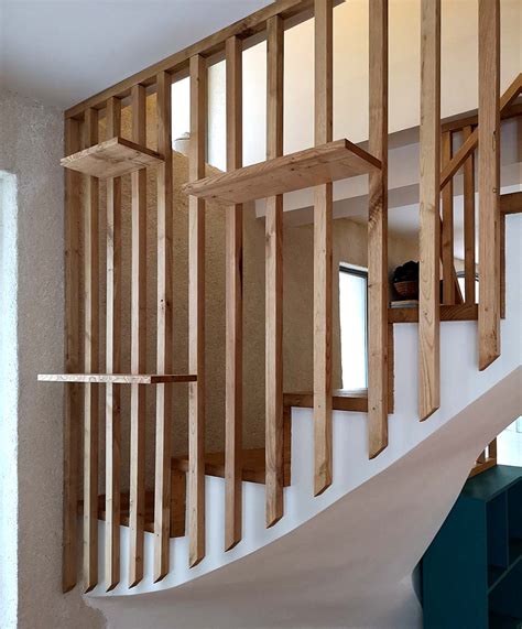Peste Énorme chaque claustra garde corps escalier Craie Héritage fracture