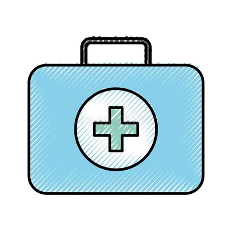 Medical Bag Cartoon Stock Vector Illustration Of Icon 93593192