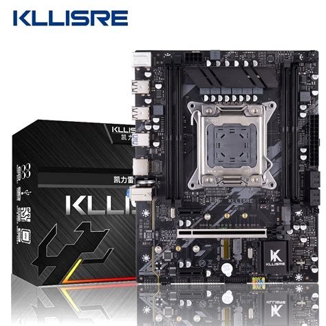 Conjunto de placa mãe kllisre x99 xeon e5 2678 v3 lga 2011 3 cpu